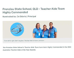 Australian Teacher Aide Awards 2024
